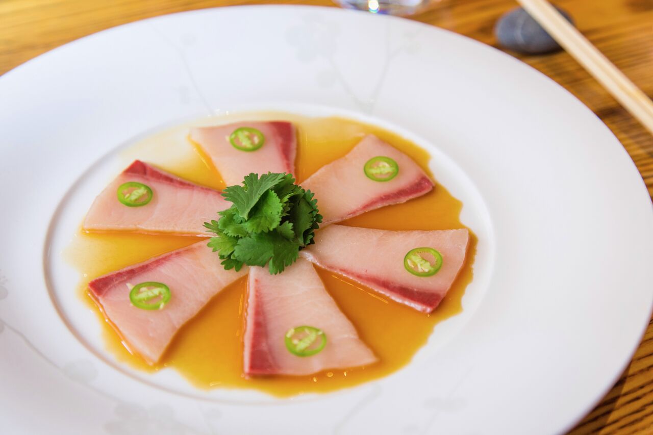 FOUR Magazine | Nobu Yellowtail Sashimi with Jalapeno – Henry ...