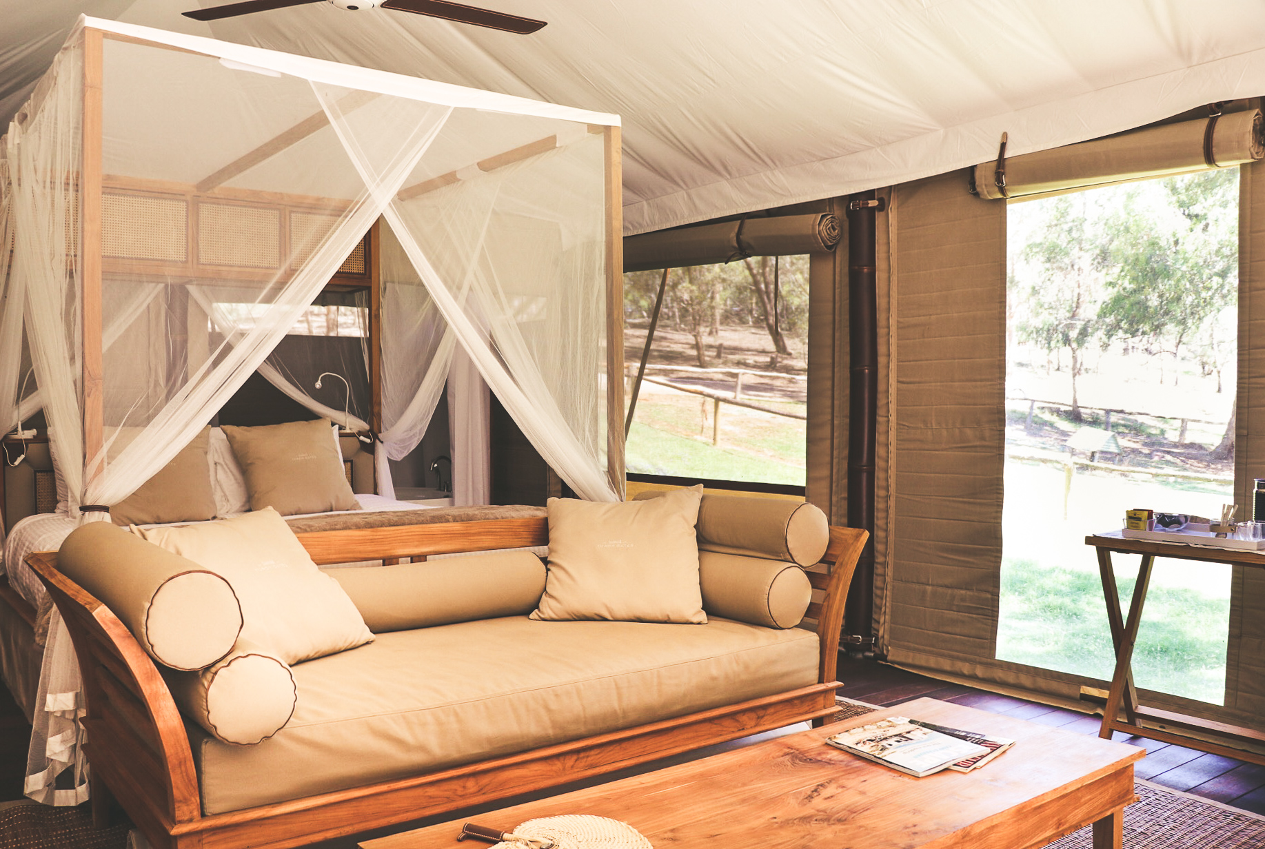 Turon Gates Launch New Sustainable Riverside Glamping Tents | FOUR Magazine