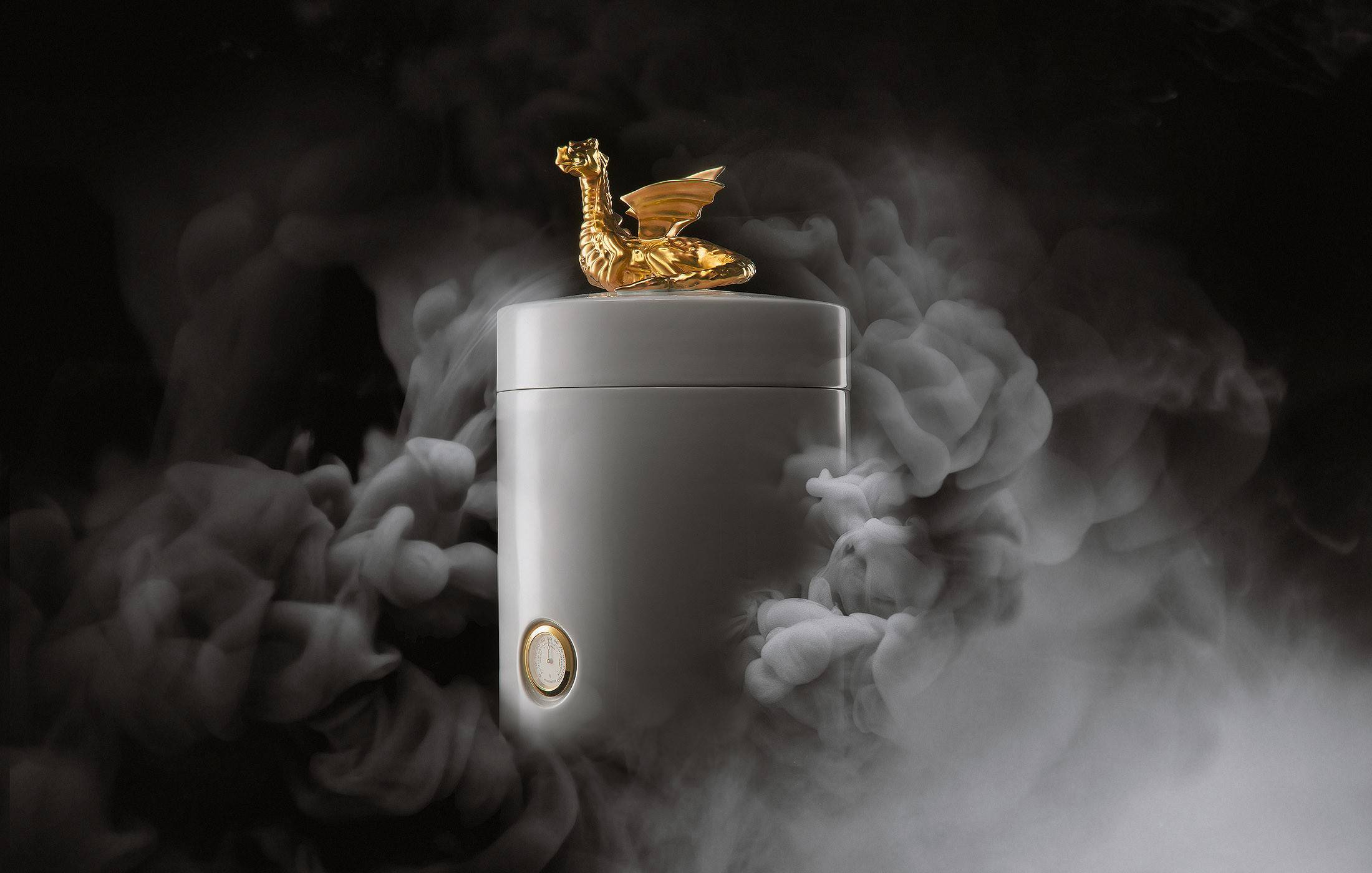 Porcelain Perfection in the Form of a Humidor