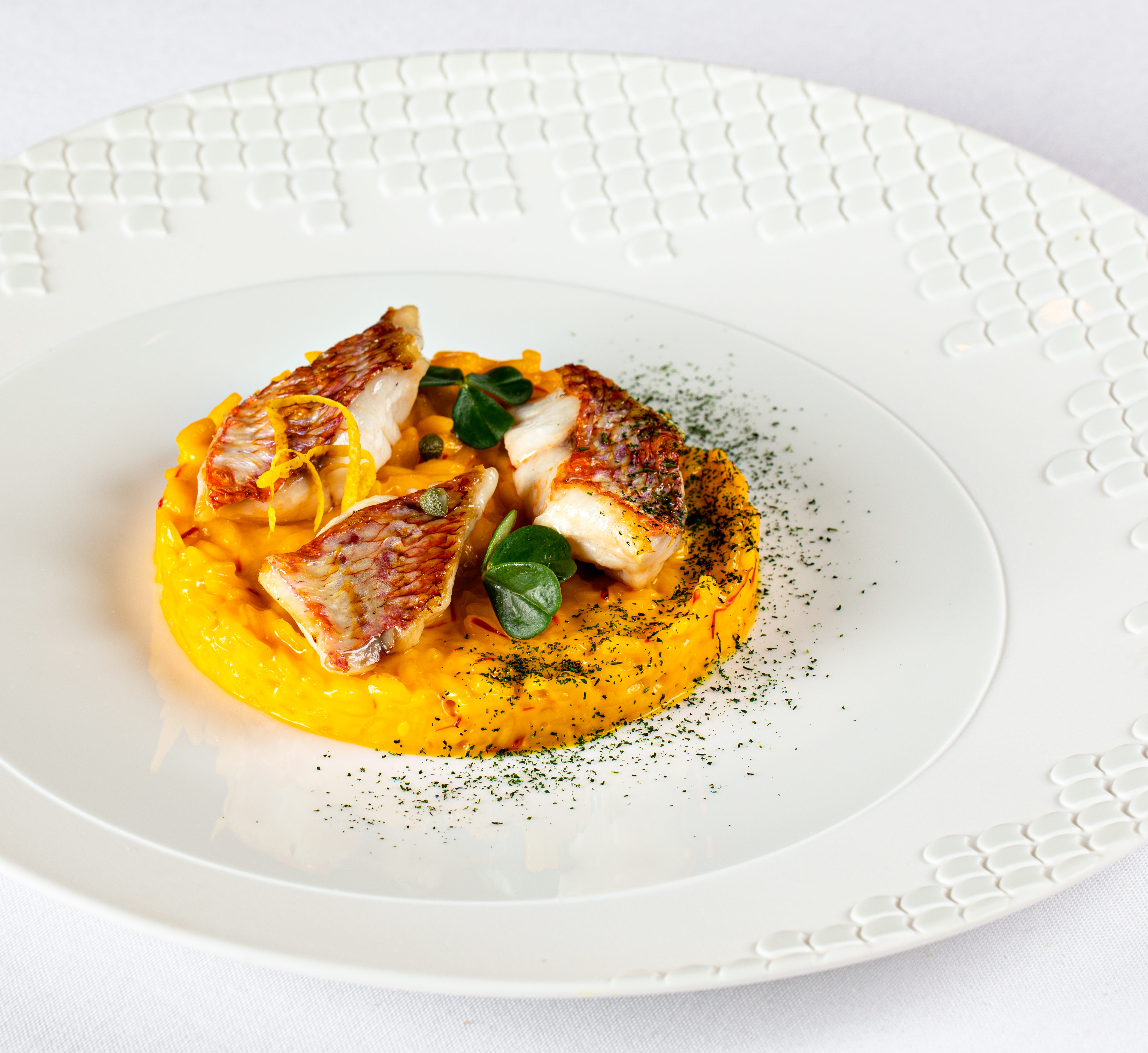 Recipe: Antonio Salvatore's Mullet & Saffron Risotto