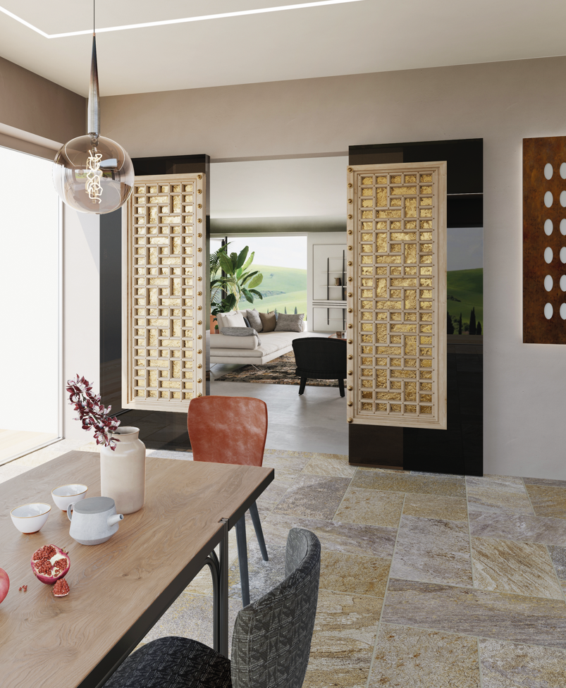 FOUR Magazine | Living Italian Luxury dining area