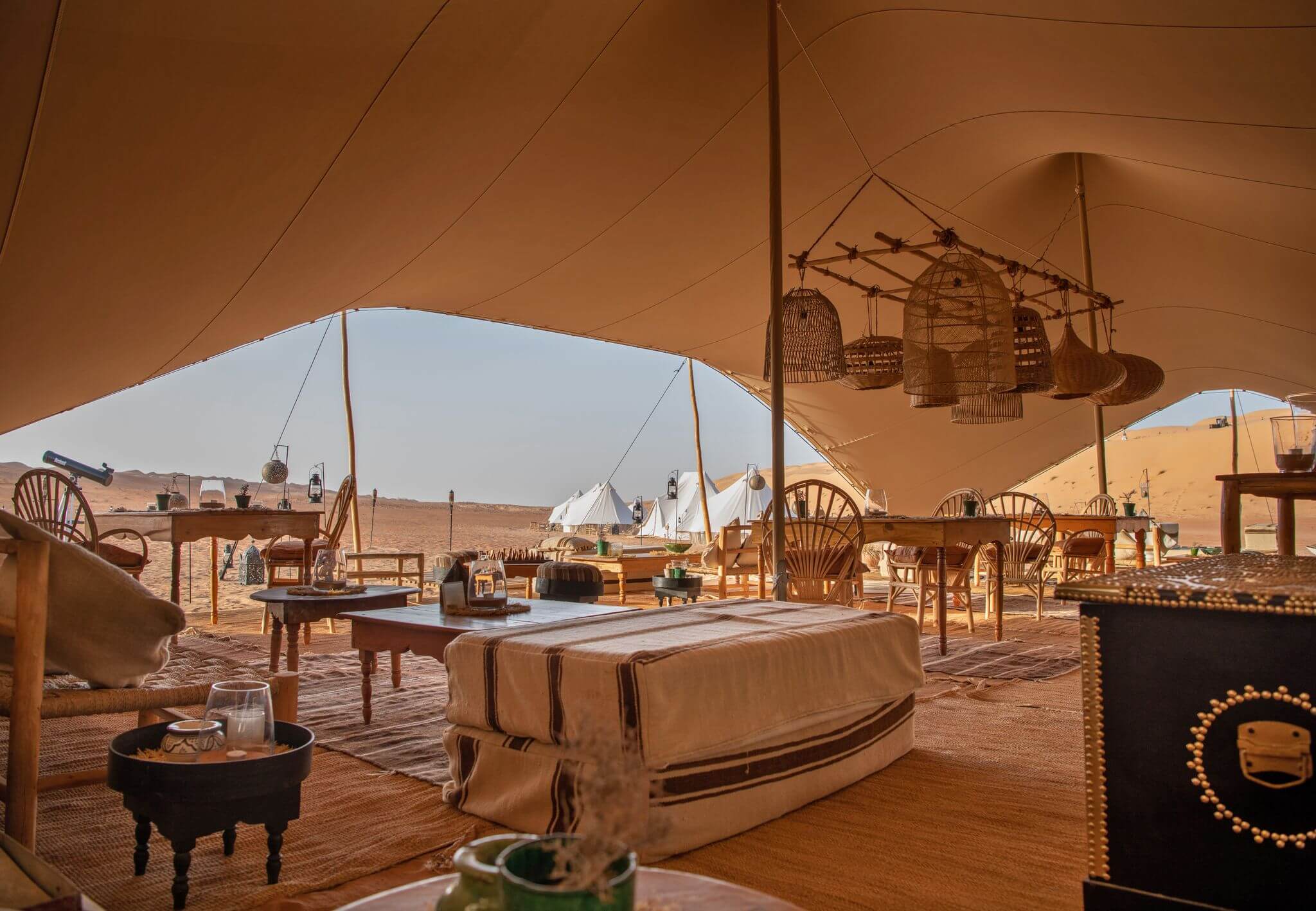 Eco-Sensitive Glamping in the Heart of the Arabian Desert