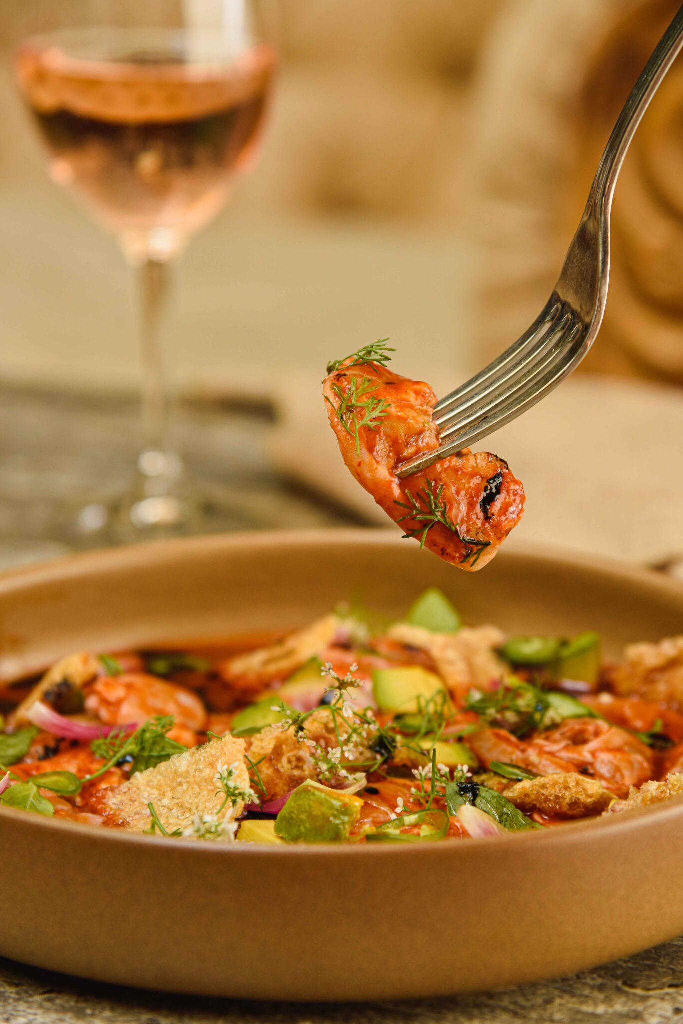 Red Shrimp Aguachile by Eduardo Zorrilla