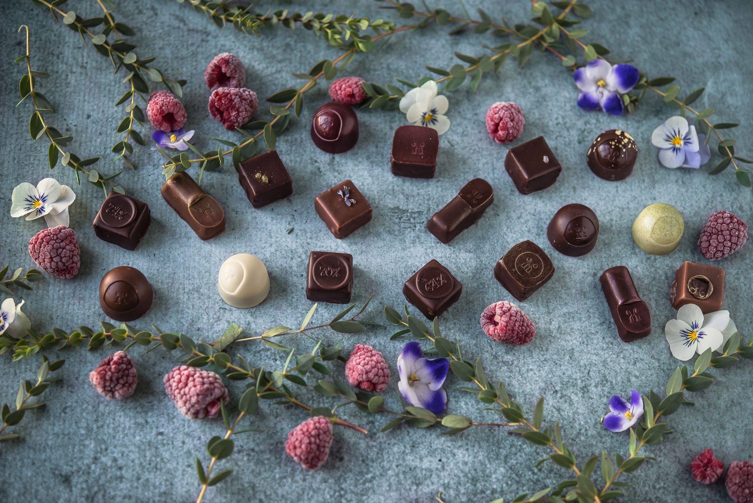 Chocolate Art with Heart