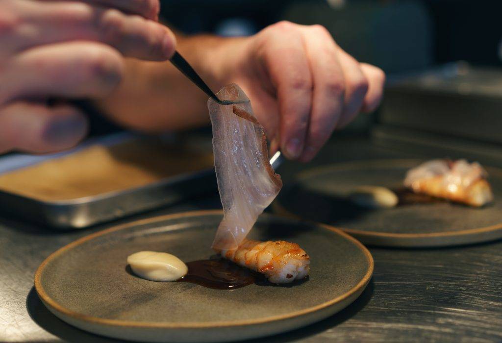 Cal Byerley’s Grilled Langoustine Tail